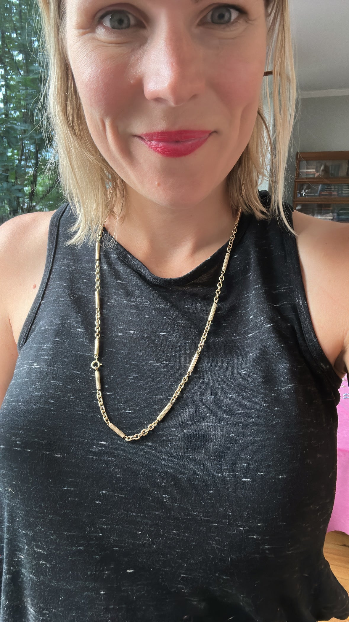round and tube link chain – The Emerald Karat